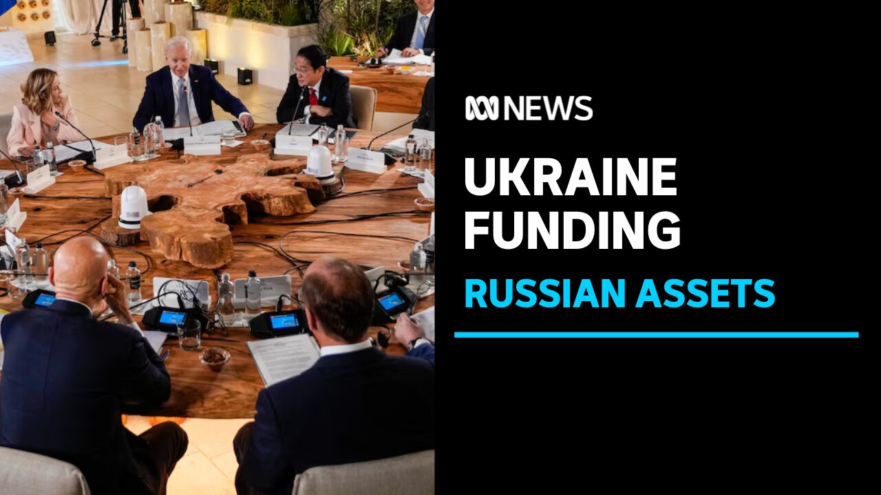 G7 agrees to use frozen Russian assets to raise $75b for Ukraine - ABC News
