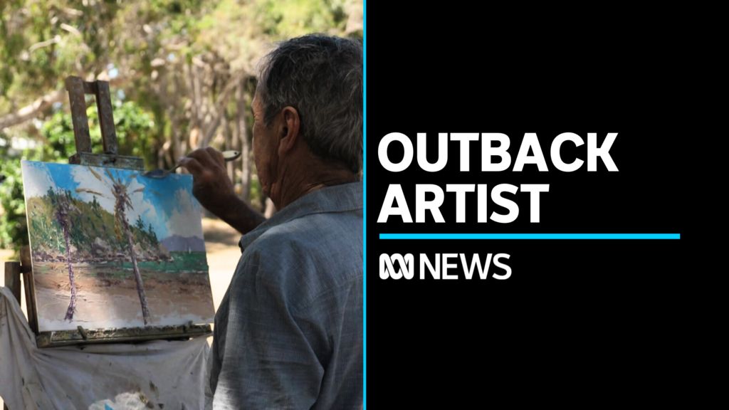Peter Lawson's outback scenes hang in galleries around the world - ABC News