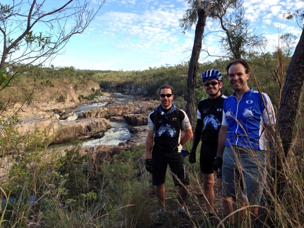 Bikers on bush tracks highlight hardships - ABC News