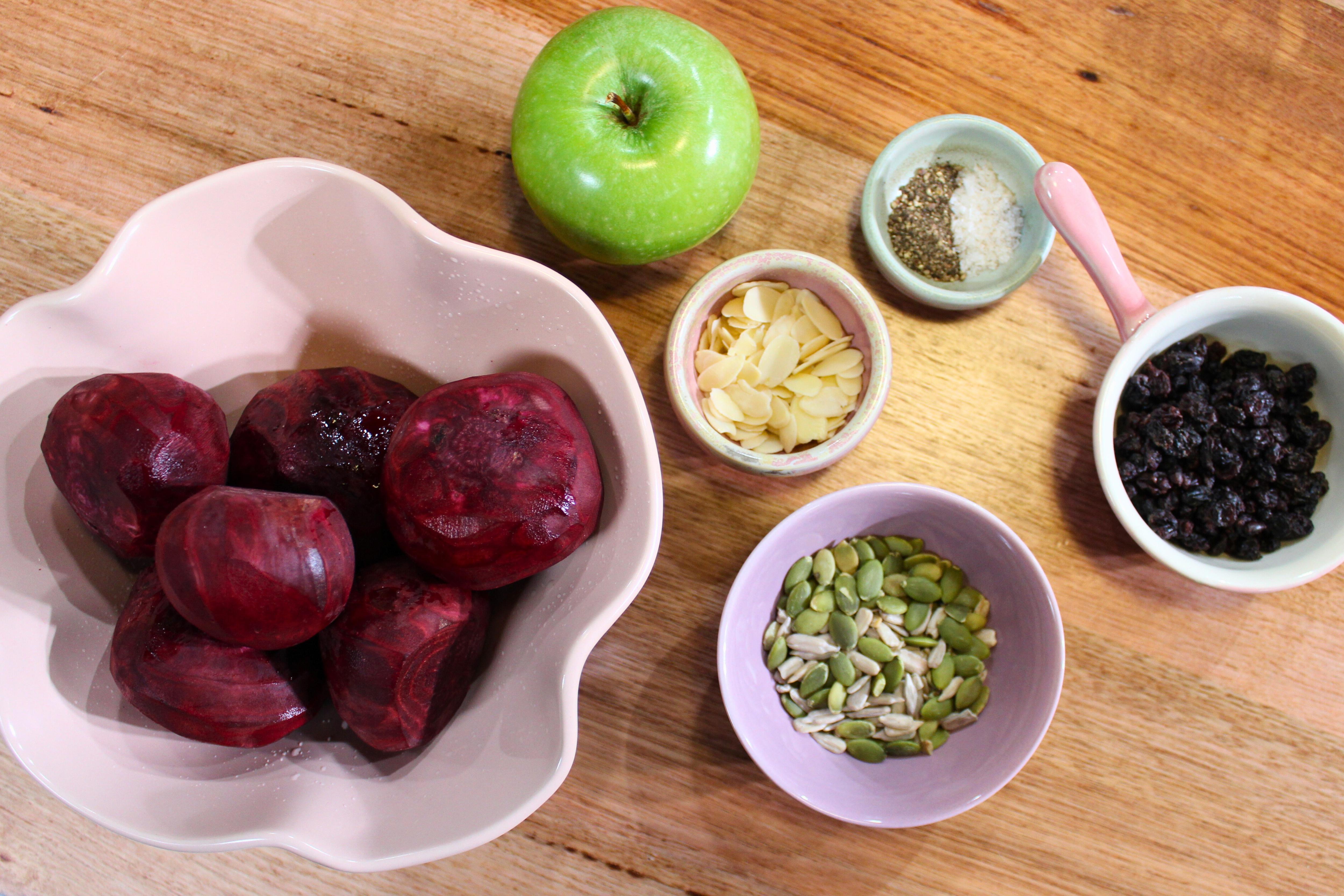 A bold and beautiful salad with fresh beets and goat's cheese - ABC News