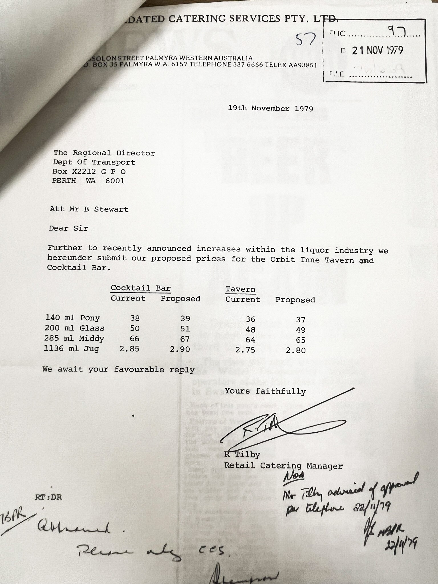 Perth's first airport bar The Orbit Inne was a place of glamour and ...