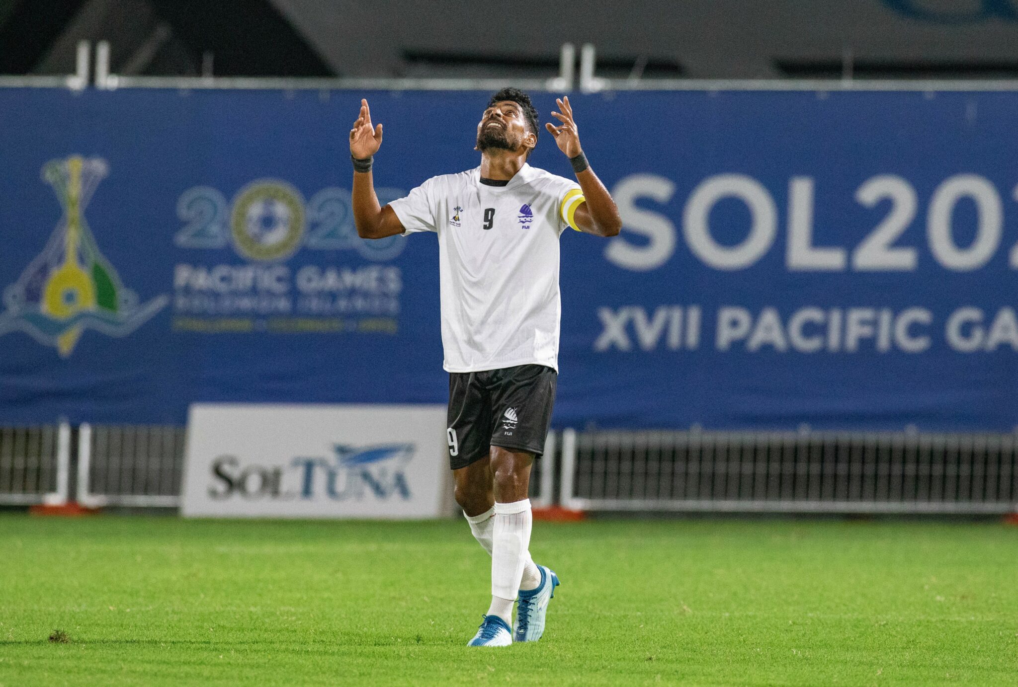 Fiji's Roy Krishna makes history with 50 national caps in Pacific Games match against Tahiti ...