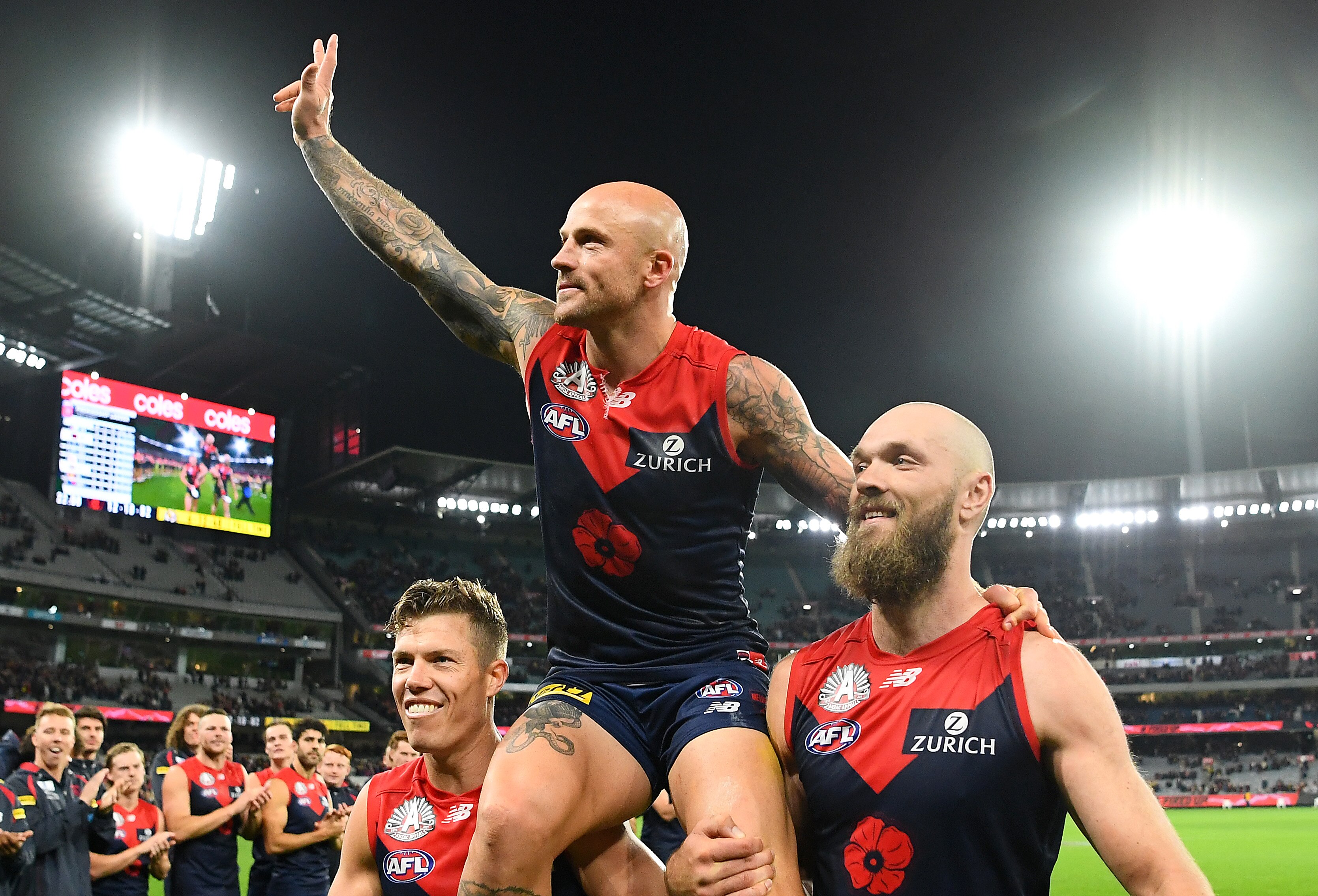 Melbourne's 302-game stalwart Nathan Jones retires ahead of Demons ...
