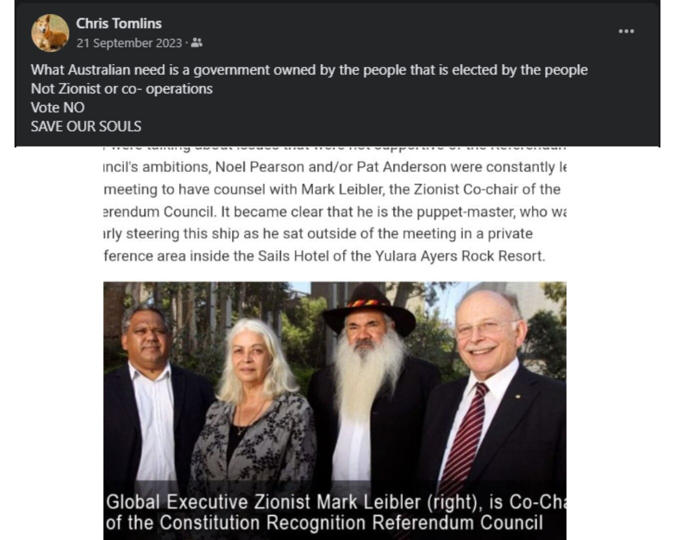 NT Greens dumps candidate Peltherre Chris Tomlins after anti-Semitic ...