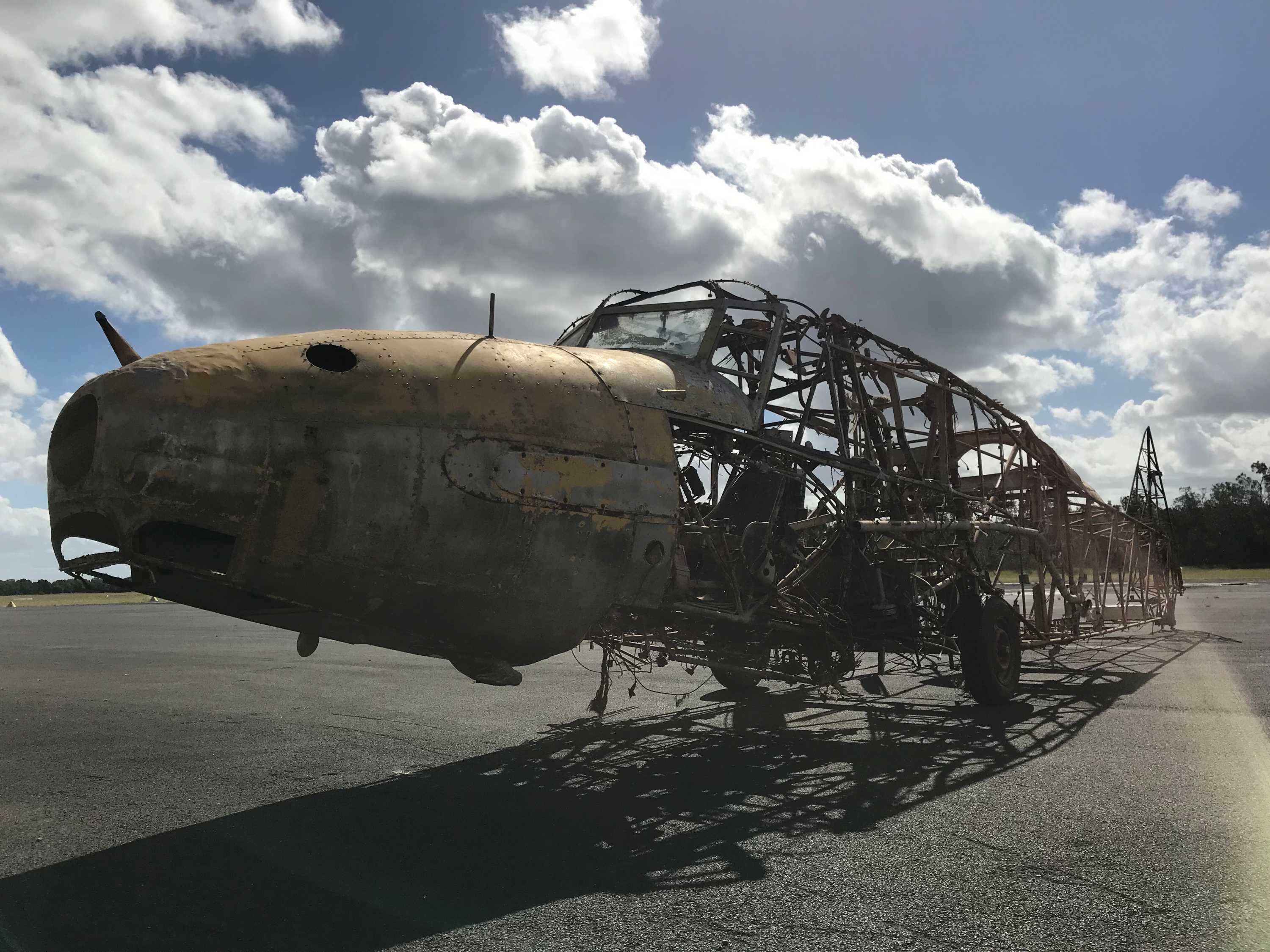 Rare Avro Anson warbird back to roost at WWII training base in Evans ...