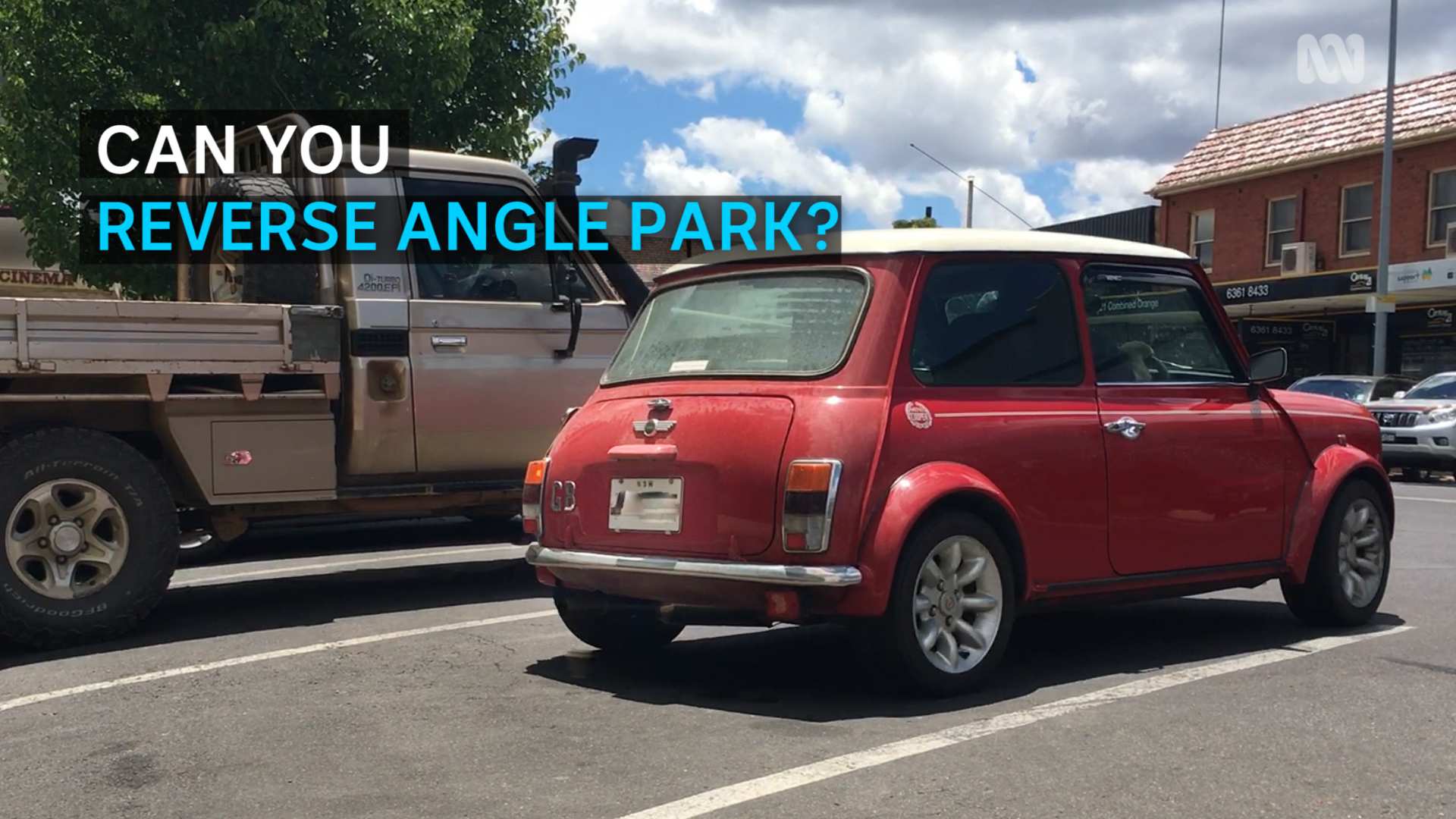 What's with reverse angle parking in so many country towns? - ABC News