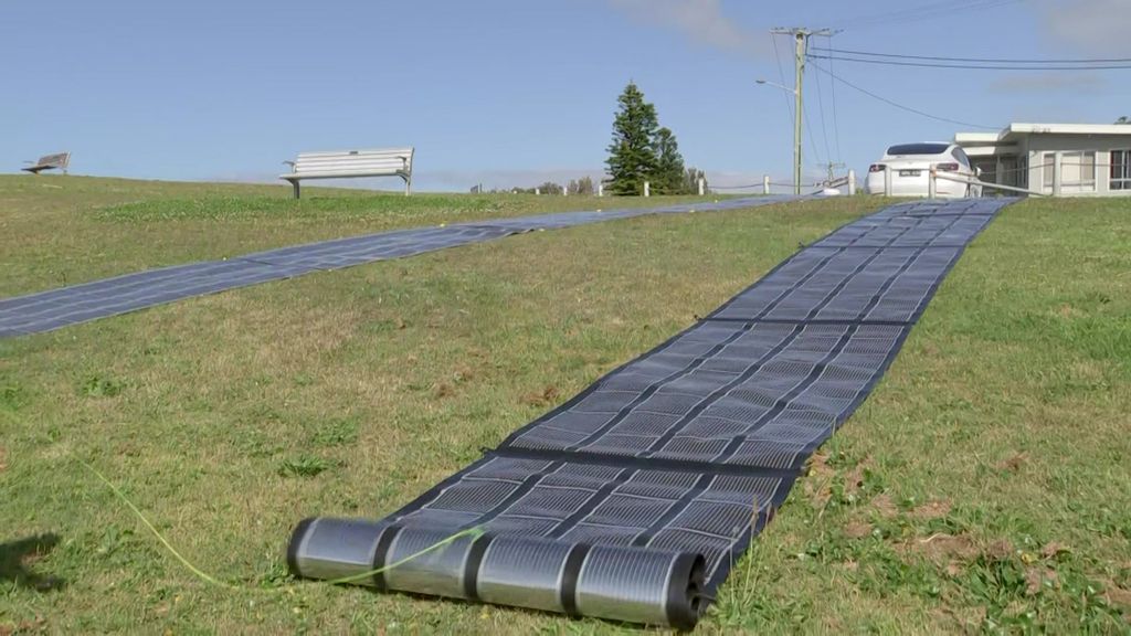 Printed solar mats like these will help power an EV around Australia ...
