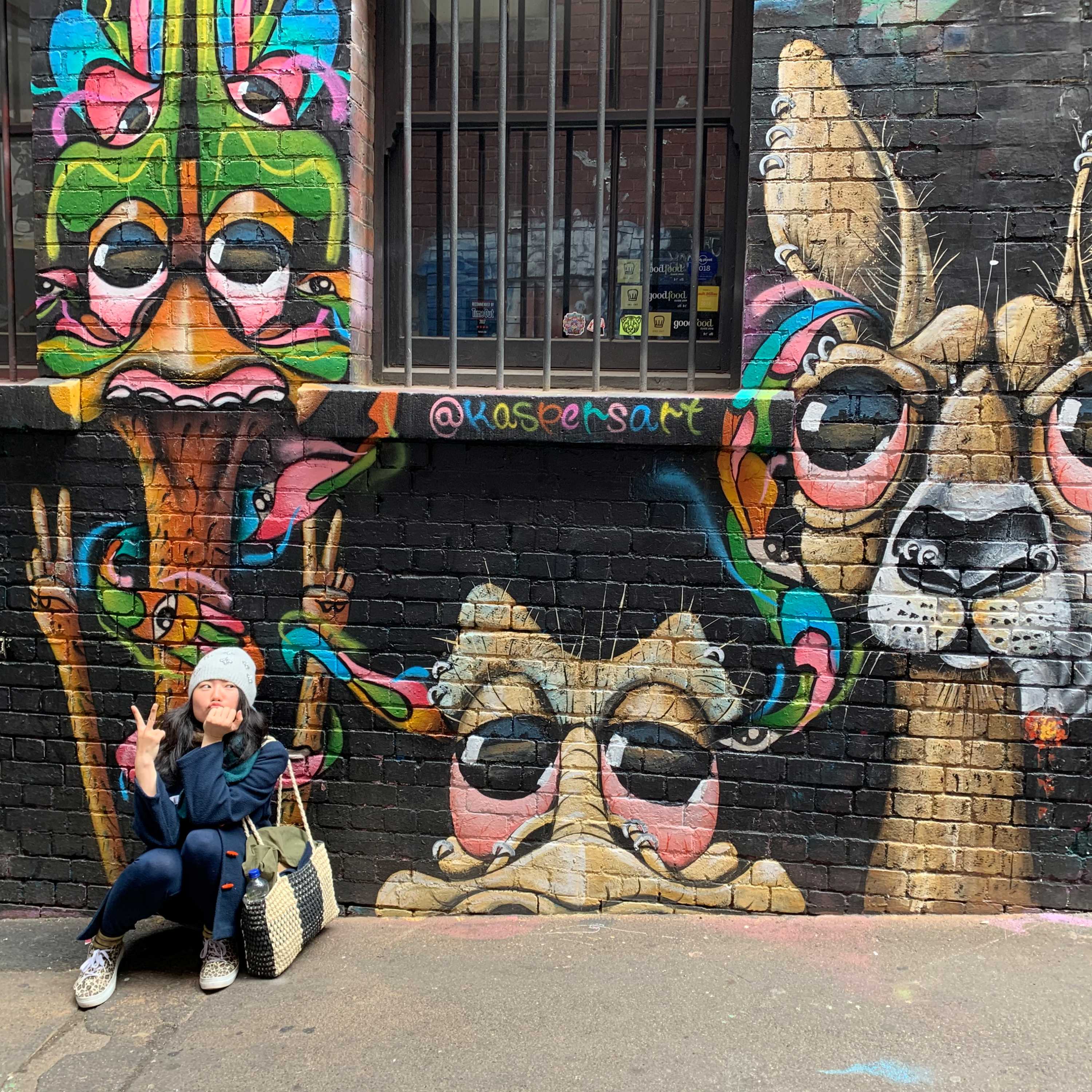 Melbourne is famous for its laneway street art. But artists work in a ...