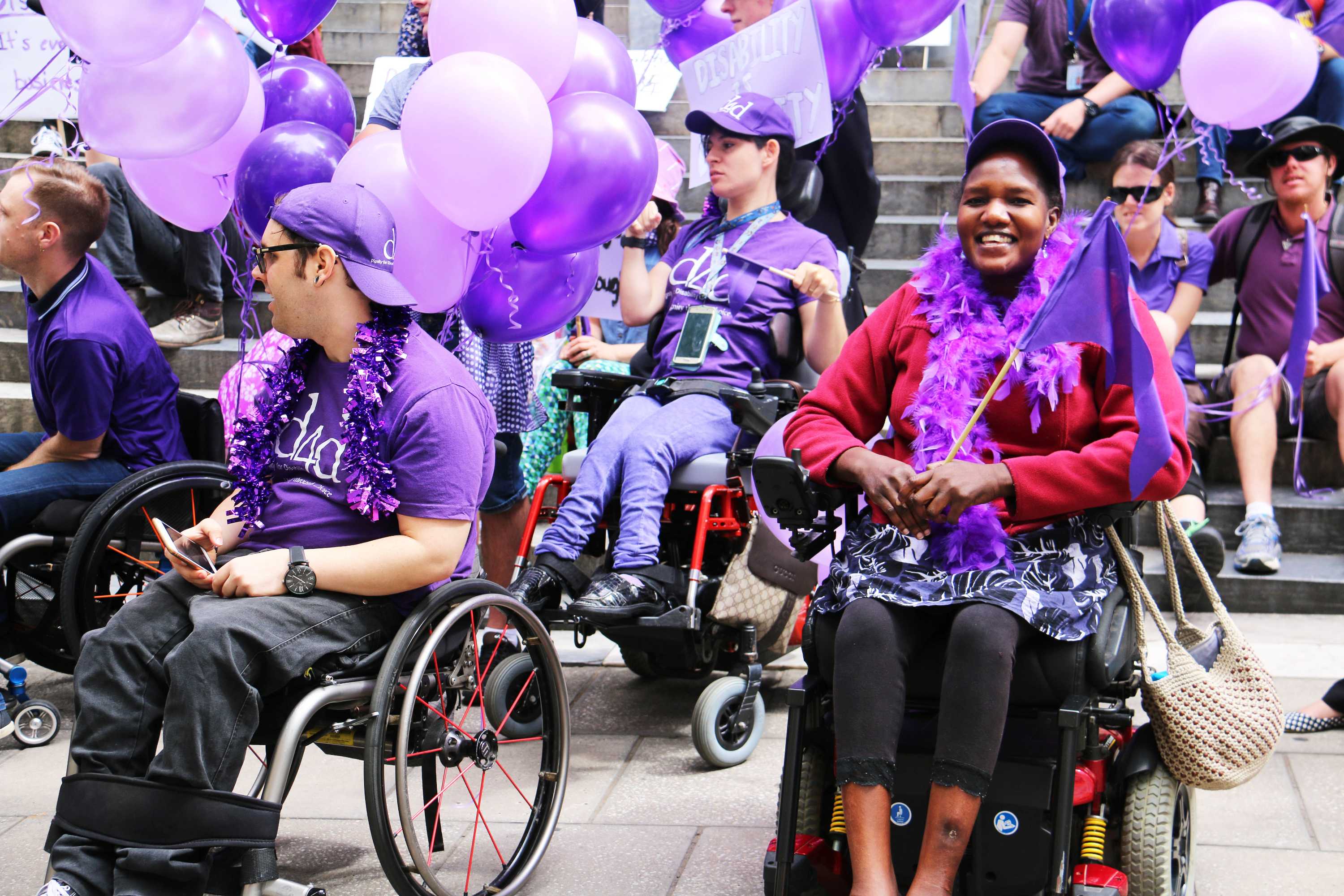 Disabled people march to be heard in Adelaide's second Pride event ...