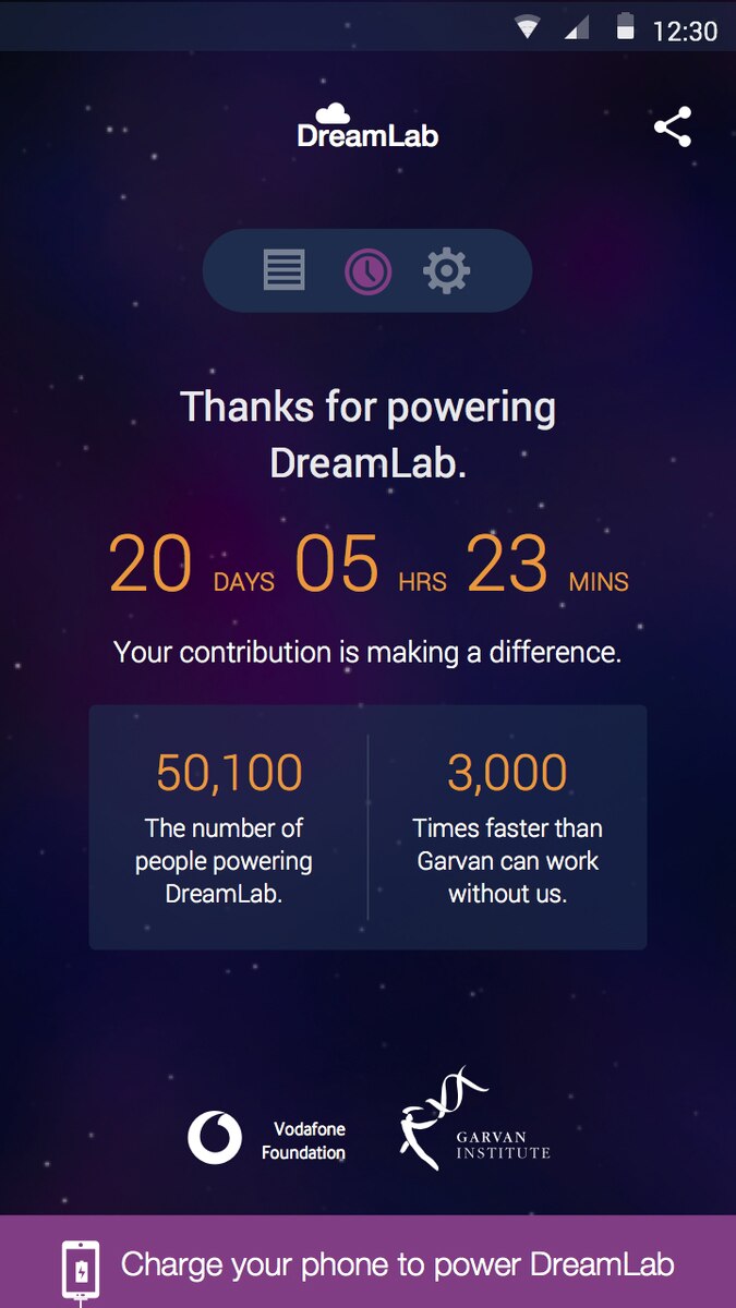 DreamLab: App creates 'smartphone supercomputer' to help find cure for ...