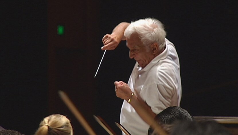 Acclaimed conductor leads symphony celebrations - ABC News
