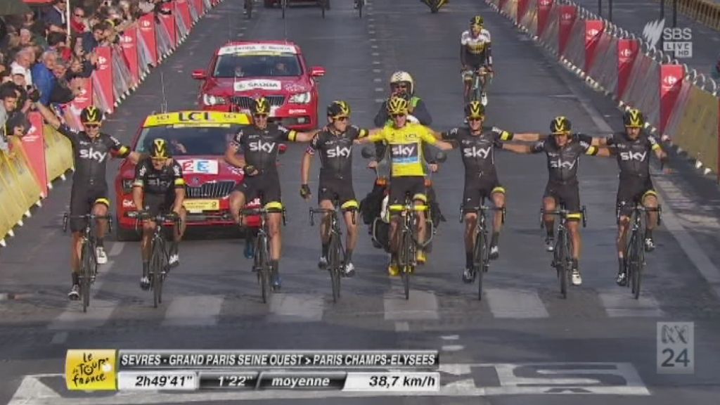 Chris Froome wins second Tour de France title - ABC News