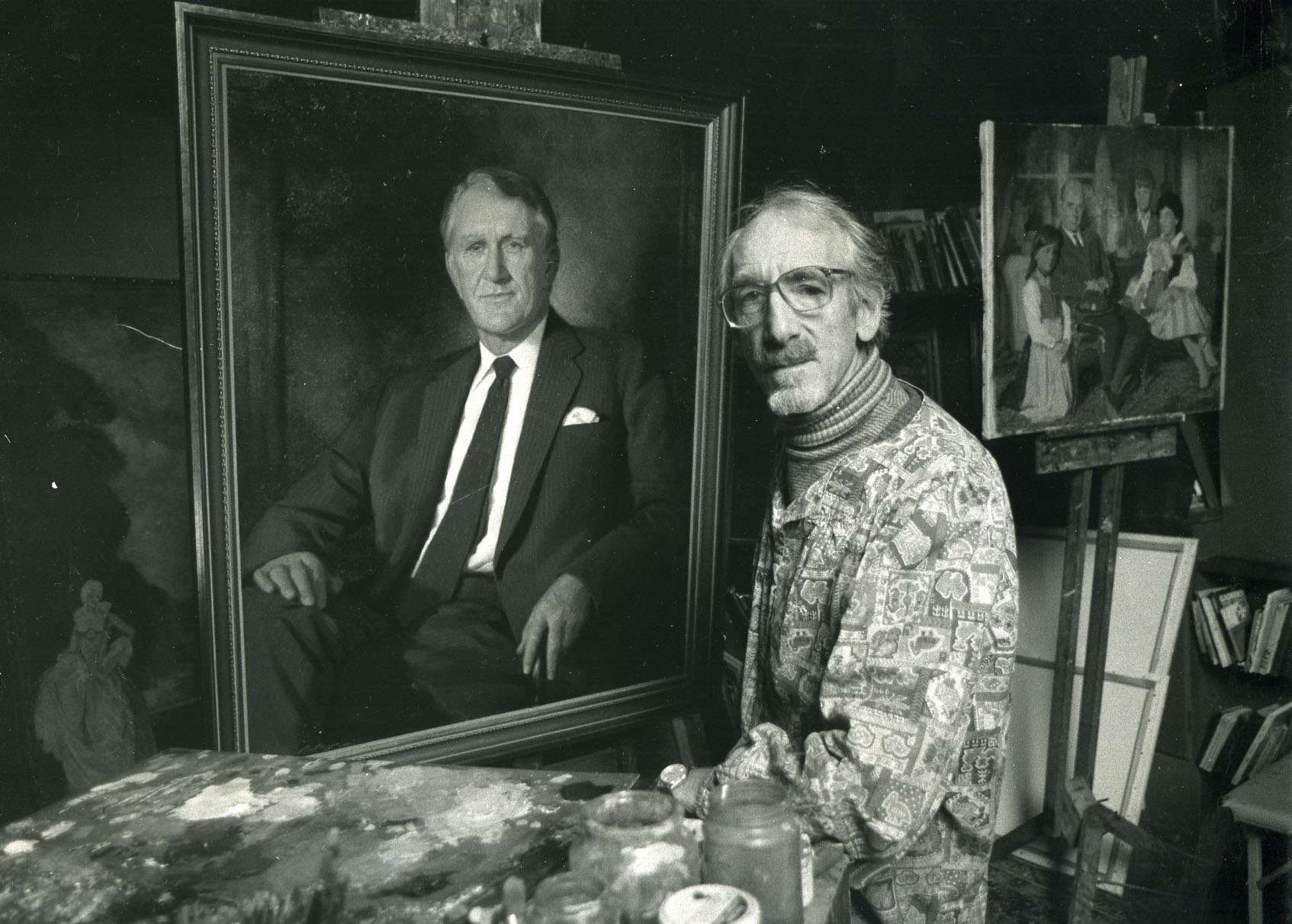 Paul Fitzgerald, internationally acclaimed portrait artist, dies aged ...