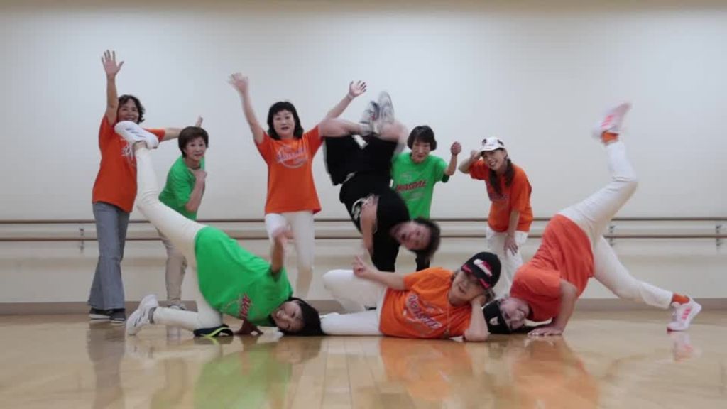 Japan's seniors blaze breakdancing trail - ABC News