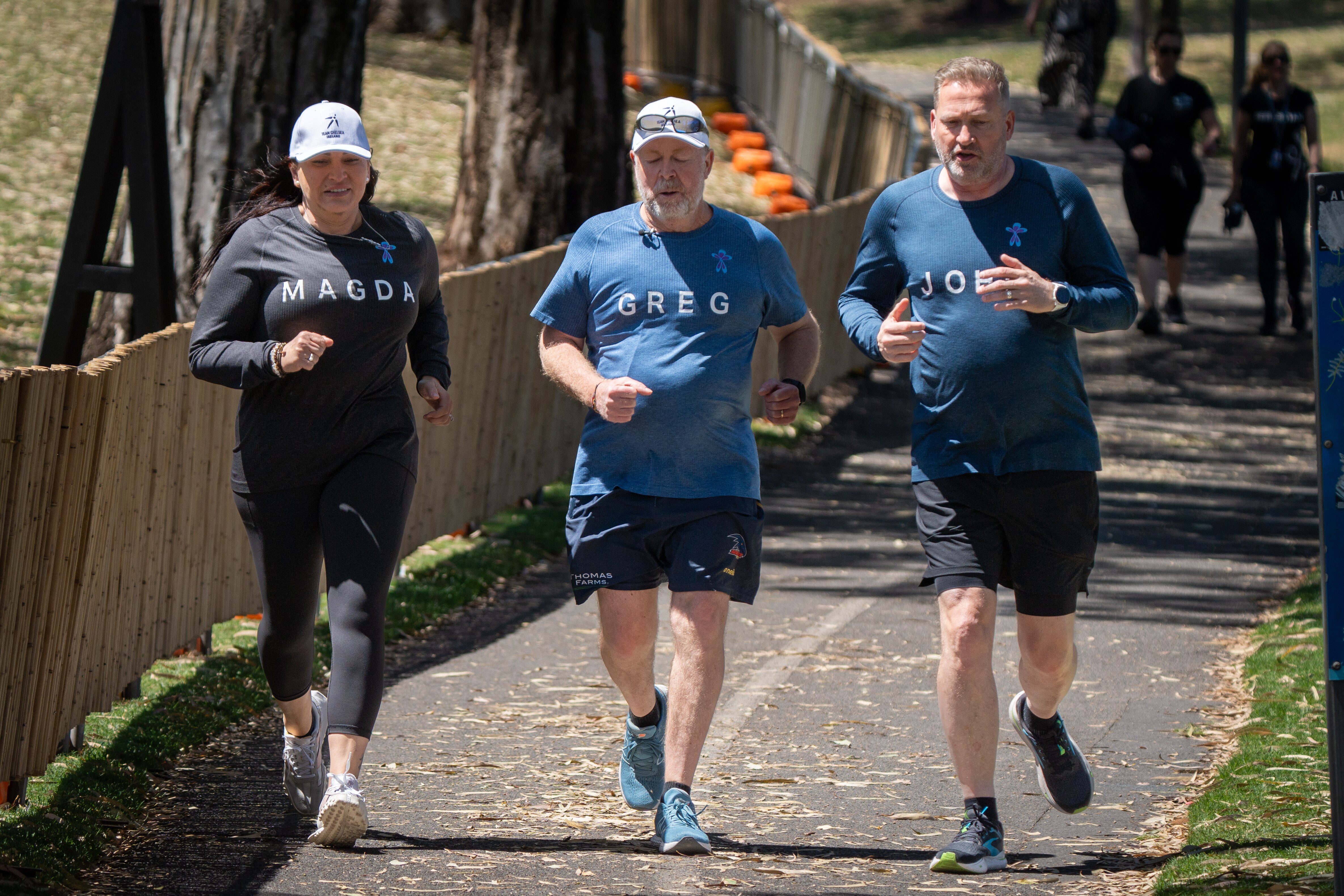 Parents honour young murder victims by turning their emotional marathon ...