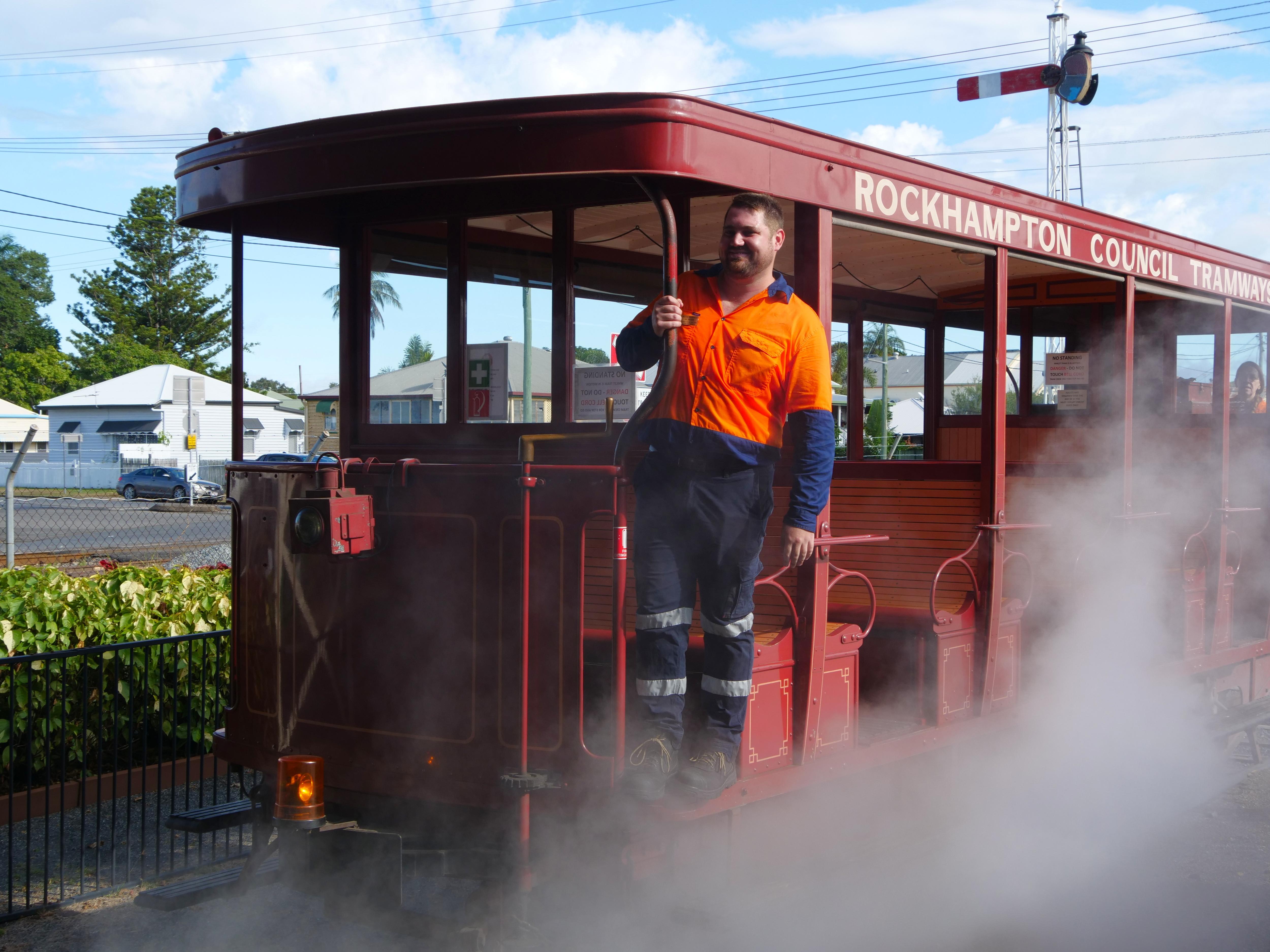 New drivers inducted in Rockhampton for the last working Purrey steam ...