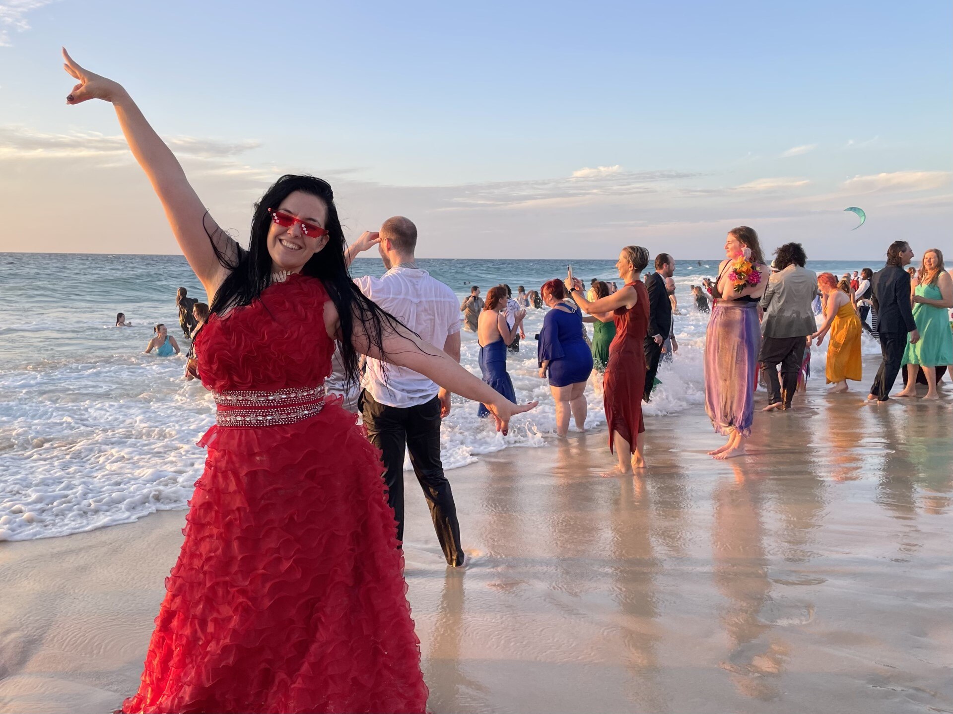 Could swimming in formal wear boost your happiness? - ABC listen