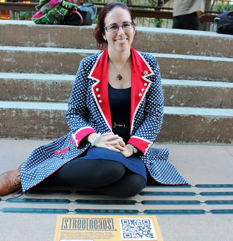 World first: Reading and walking through Brisbane in code and sound ...