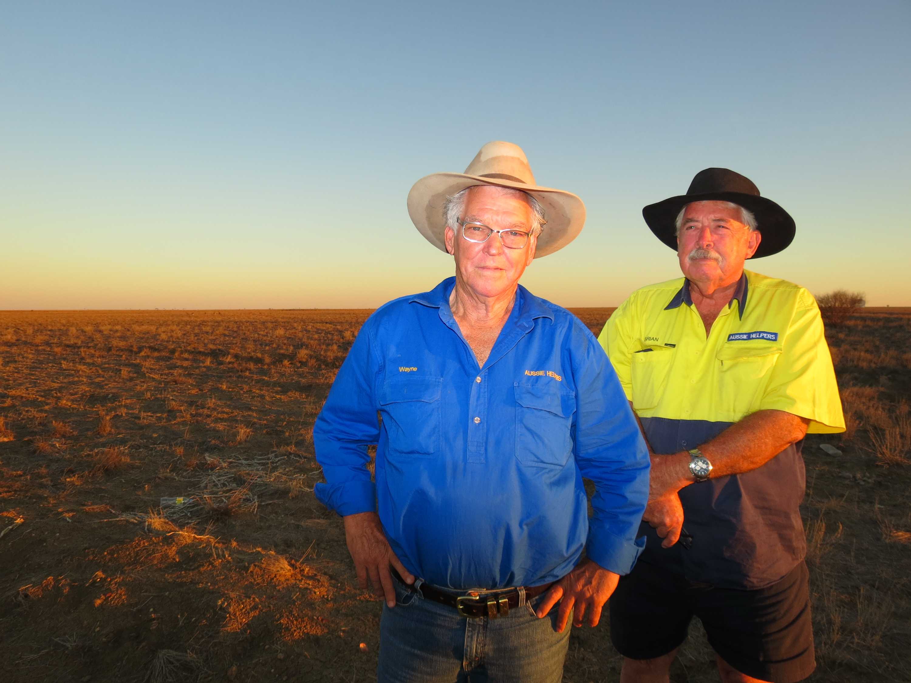 Aussie Helpers lend a hand to drought-hit outback Queensland families ...