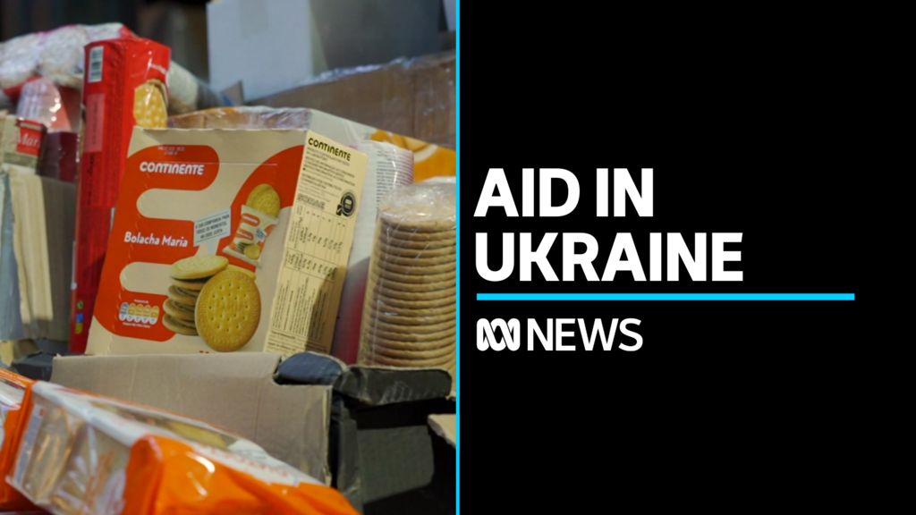 How aid donated to the Ukraine is distributed - ABC News
