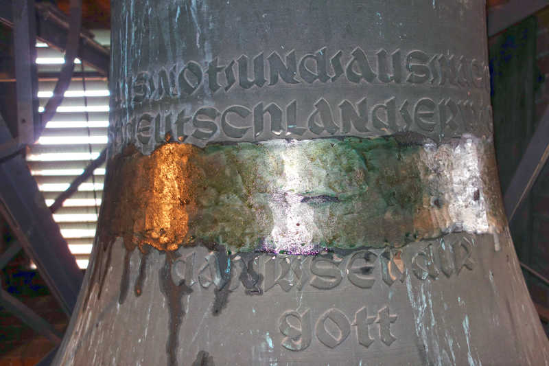 Swastika removed from controversial Nazi bell in Germany - ABC News