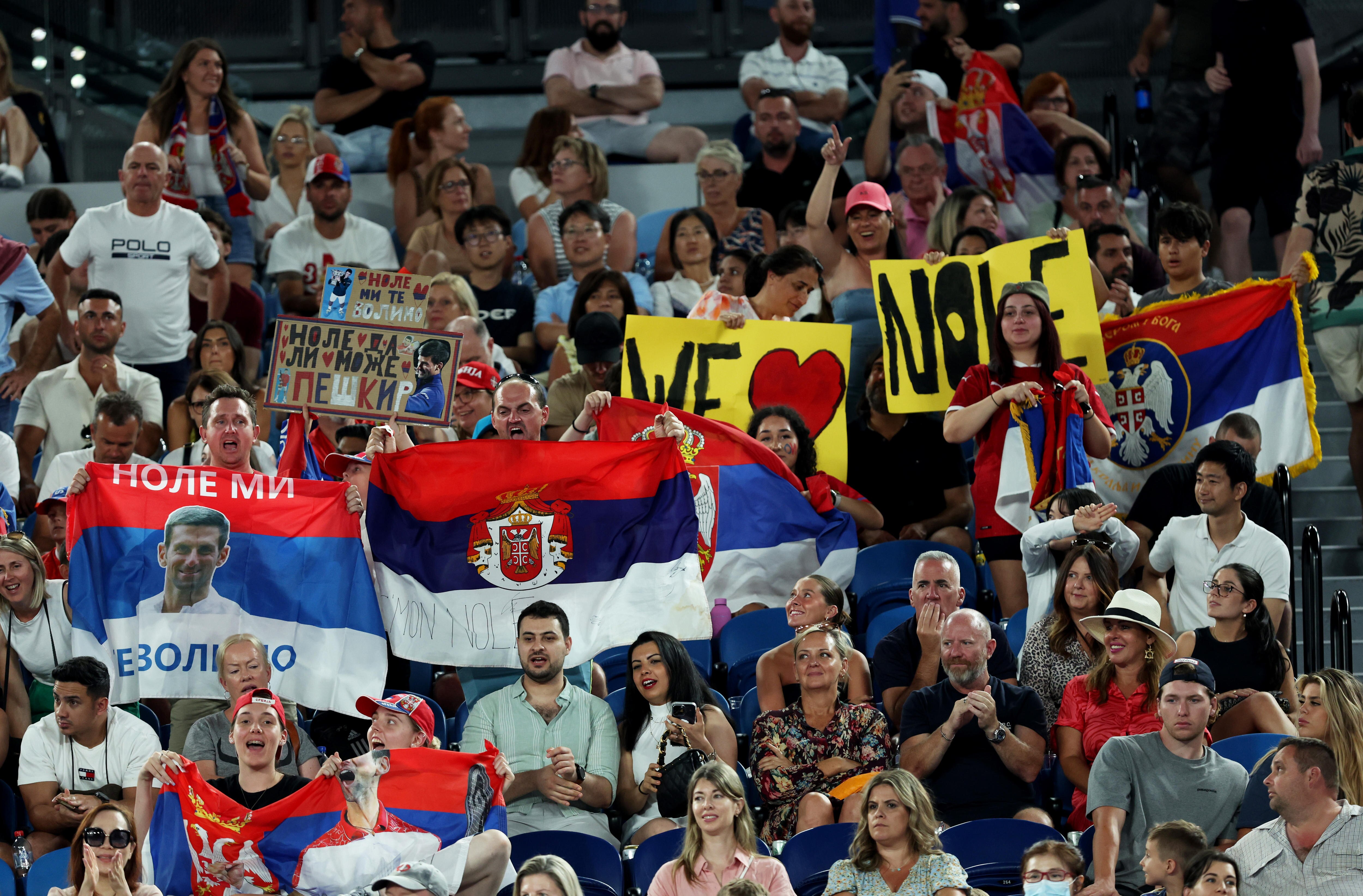 Novak Djokovic feels the love on Australian Open return as he coasts ...