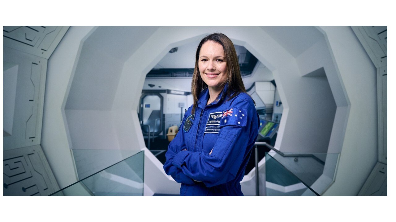 Australia's first female astronaut, Katherine Bennell-Pegg, in Canberra ...