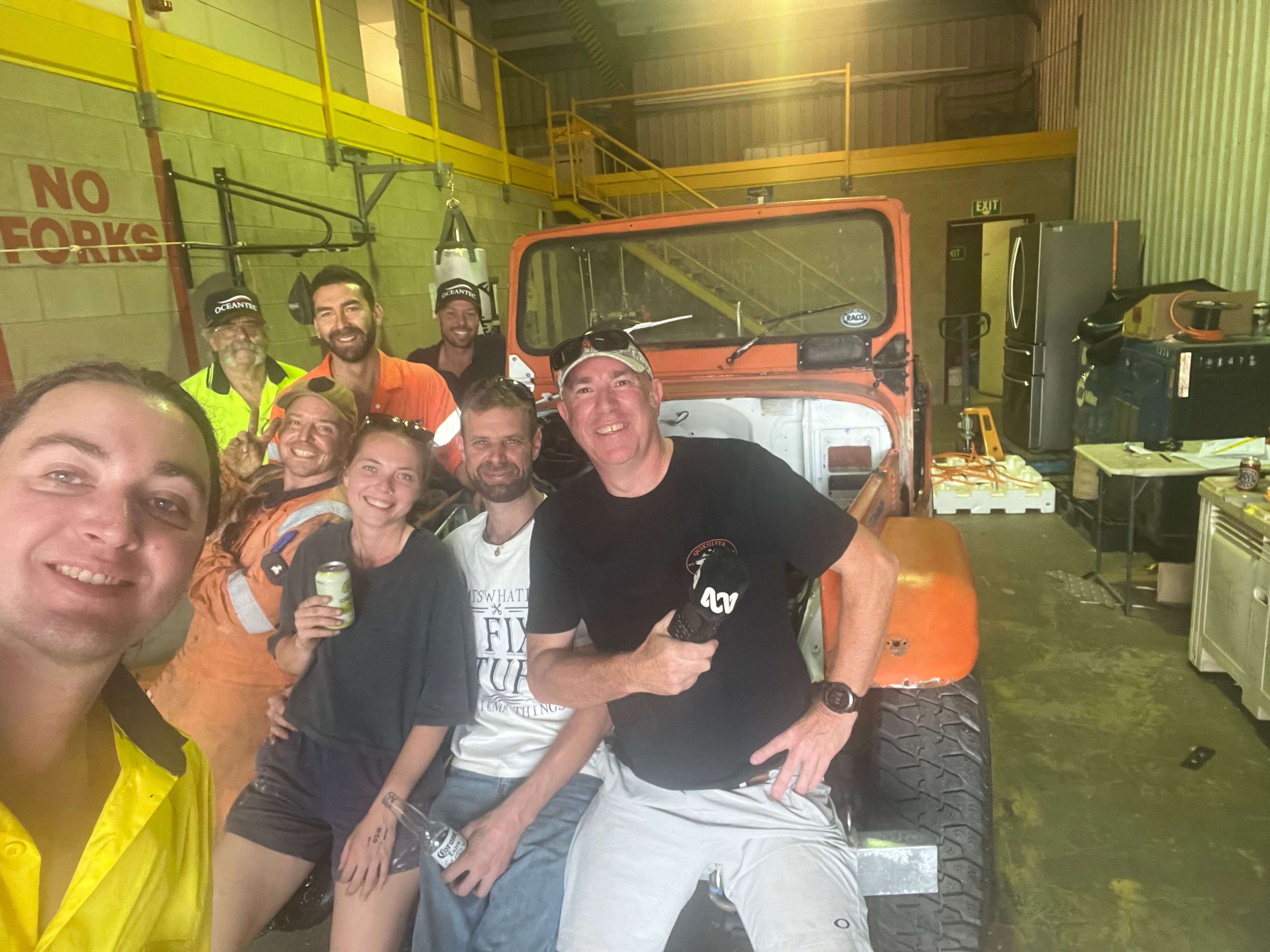 The mission to drive underwater across Darwin harbour: Tinny meets the ...