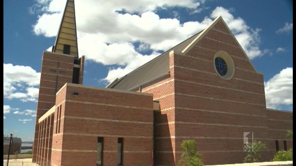 Modern cathedral rises from the ashes - ABC News