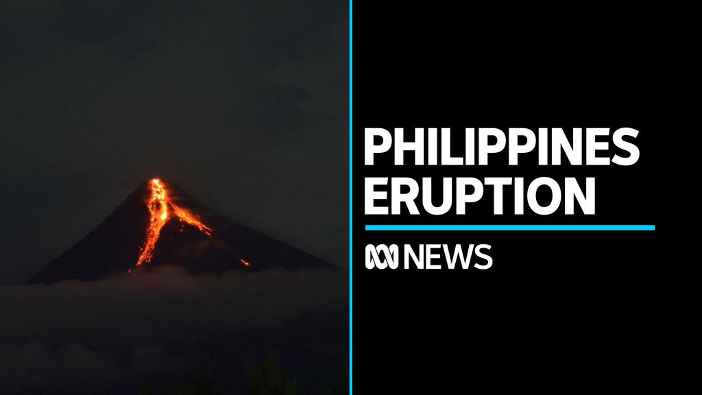 Thousands evacuate in Philippines as volcano spews lava - ABC News