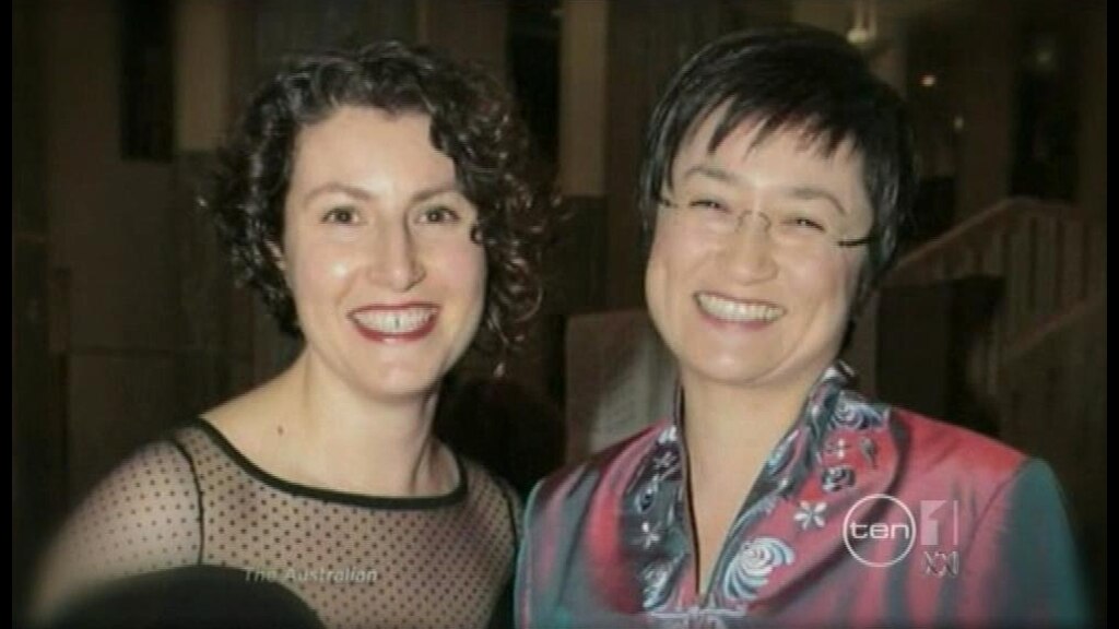 Wong, gay partner expecting baby - ABC News