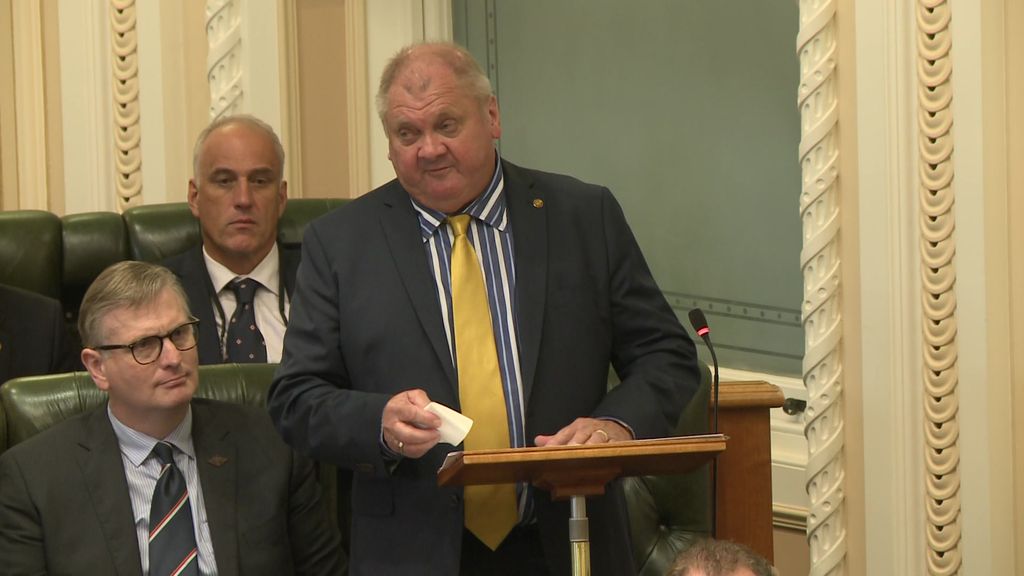 Russell Field gives his maiden speech - ABC News