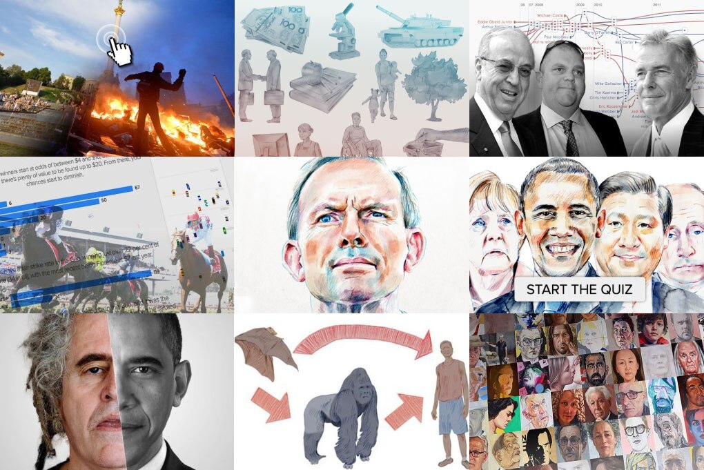 2014: The year in interactive, data and visual journalism - ABC News