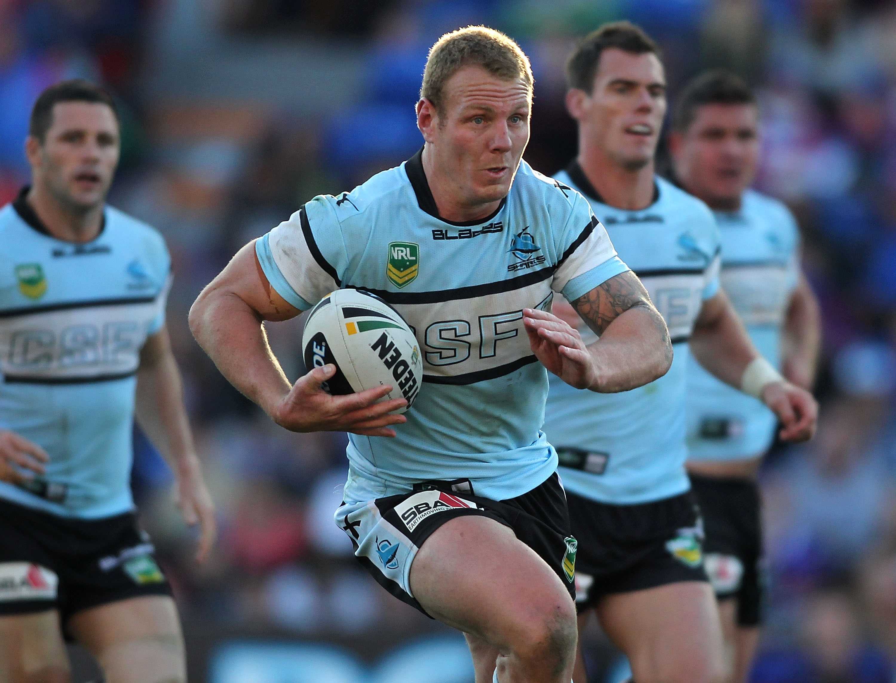 NRL grand final: Cronulla Sharks' Luke Lewis wants young team-mates to ...