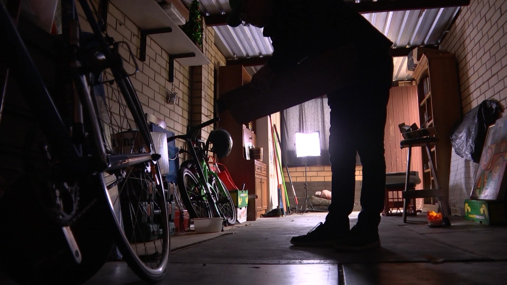 Alleged abuse victim 'Joe' finds solace in his workshop - ABC News