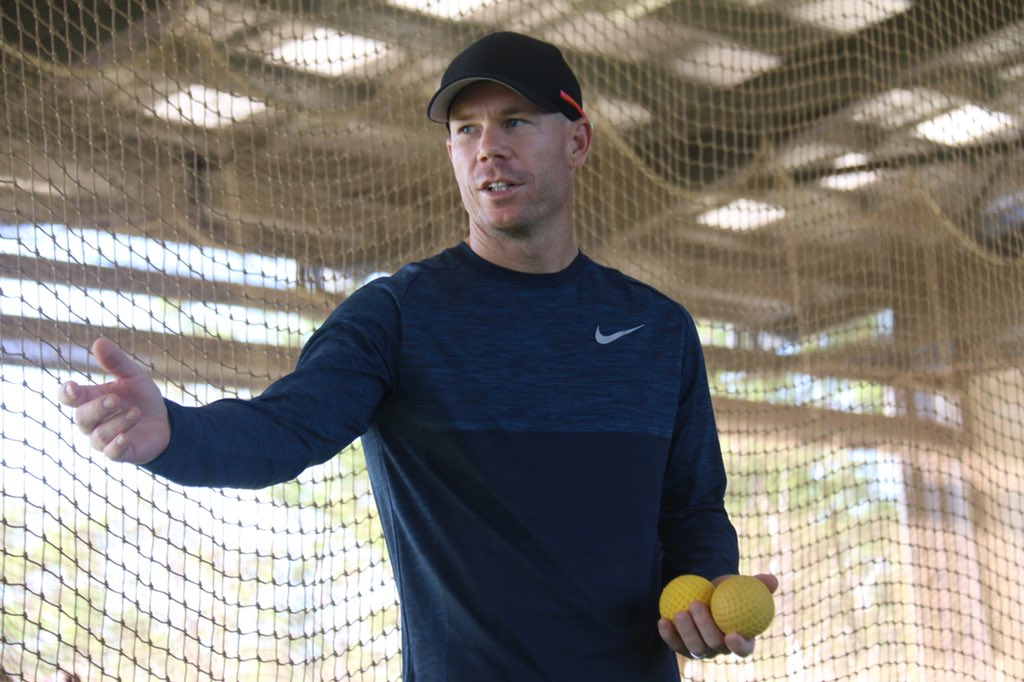 David Warner returns to the field after Cricket Australia ball ...