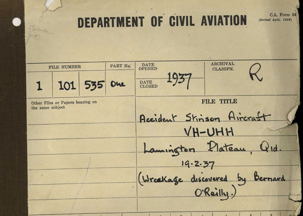 Stinson rescue 80th anniversary: Bernard O'Reilly did not see himself ...