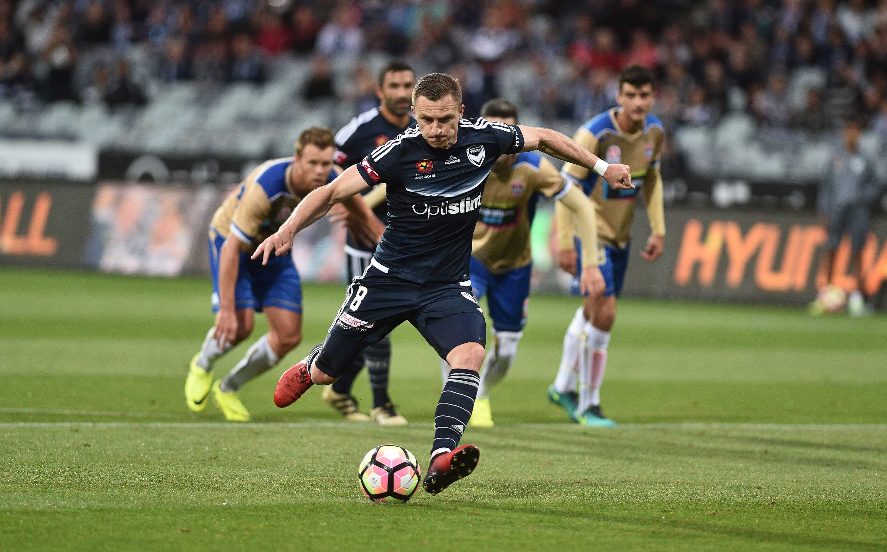 A-League: Melbourne Victory's Besart Berisha notches record as ...