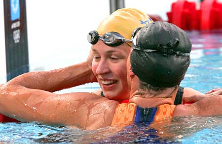 Henry record highlights night in the pool - ABC News