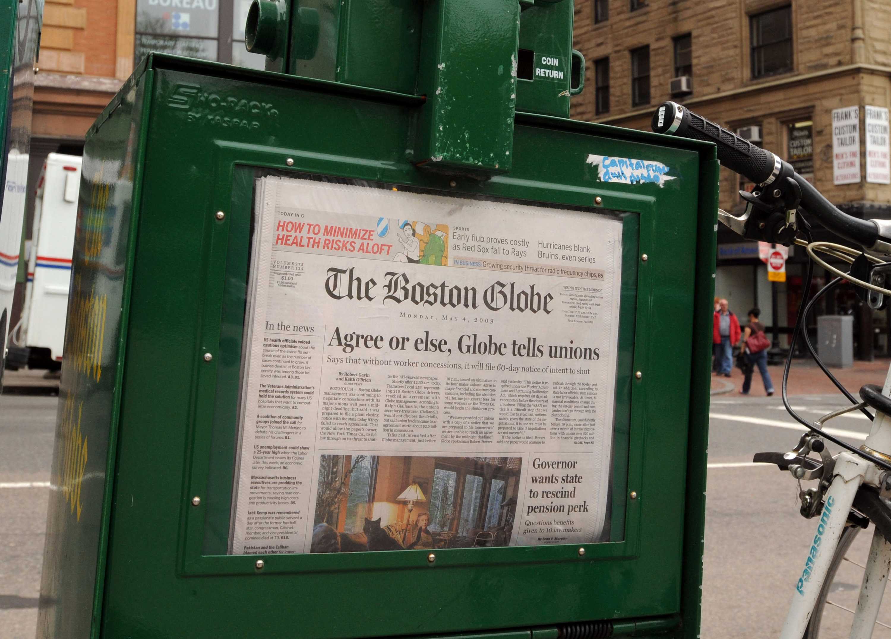 New York Times sells Boston Globe to John Henry, owner of Red Sox and ...