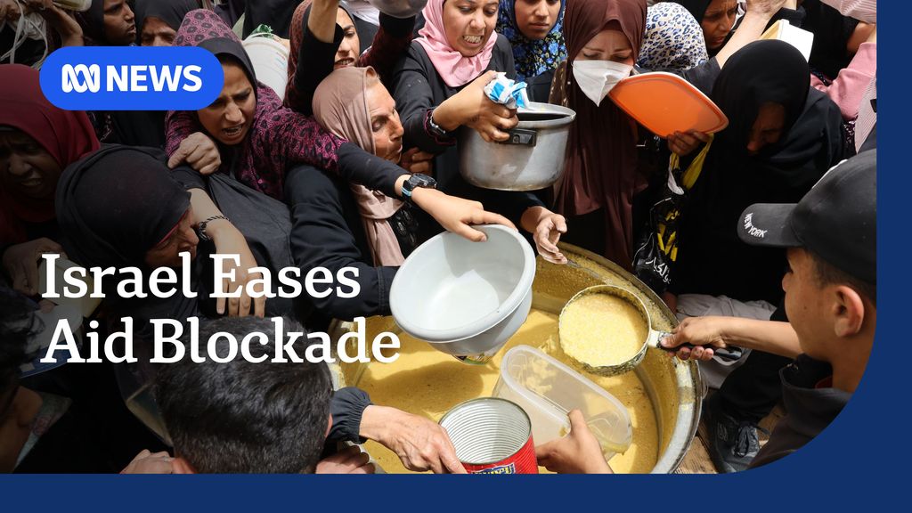 Israel eases aid blockade, allows 'basic amount of food' into Gaza ...