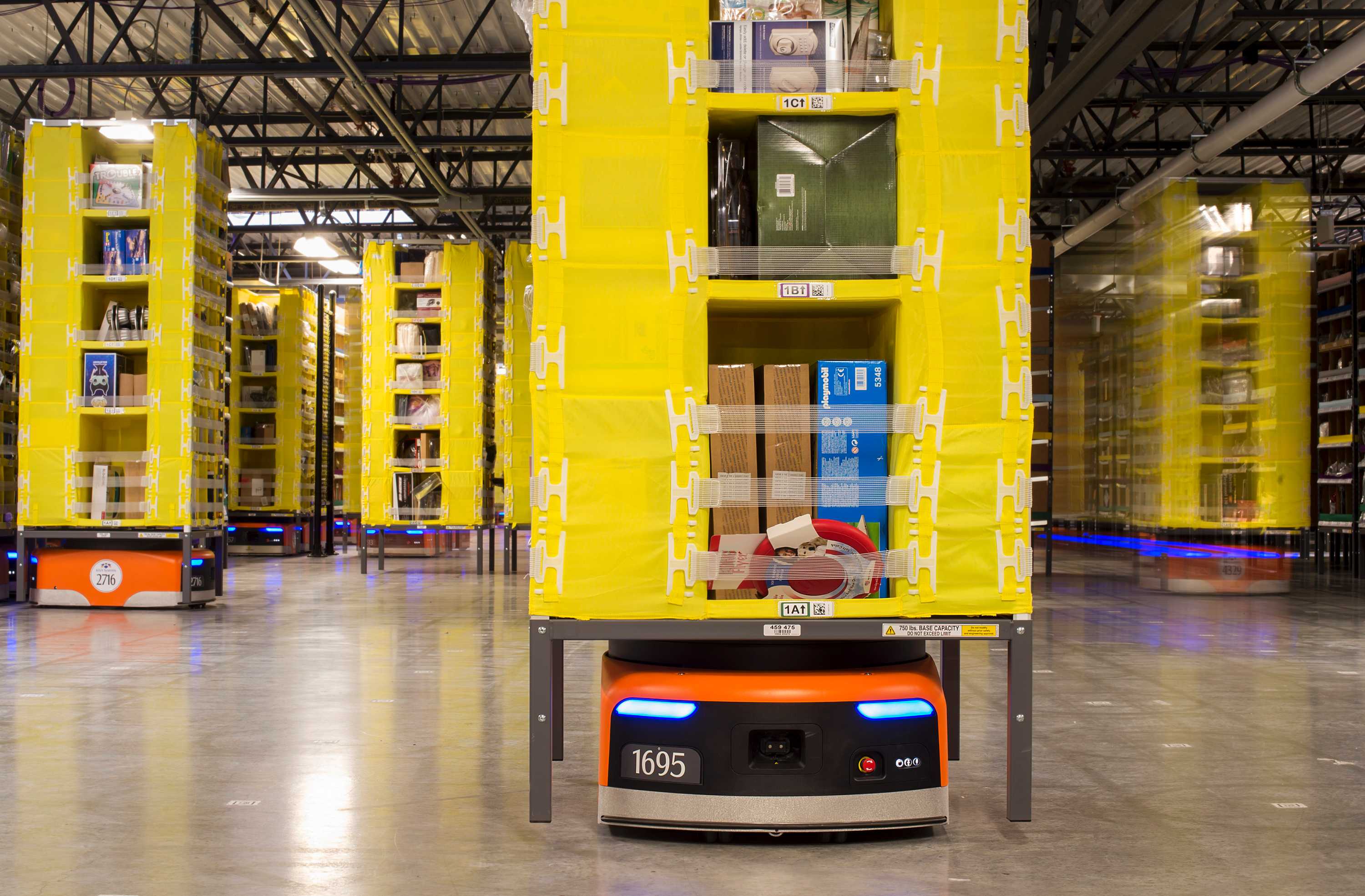 Amazon workers hospitalised after robot punctures bear repellent can ...