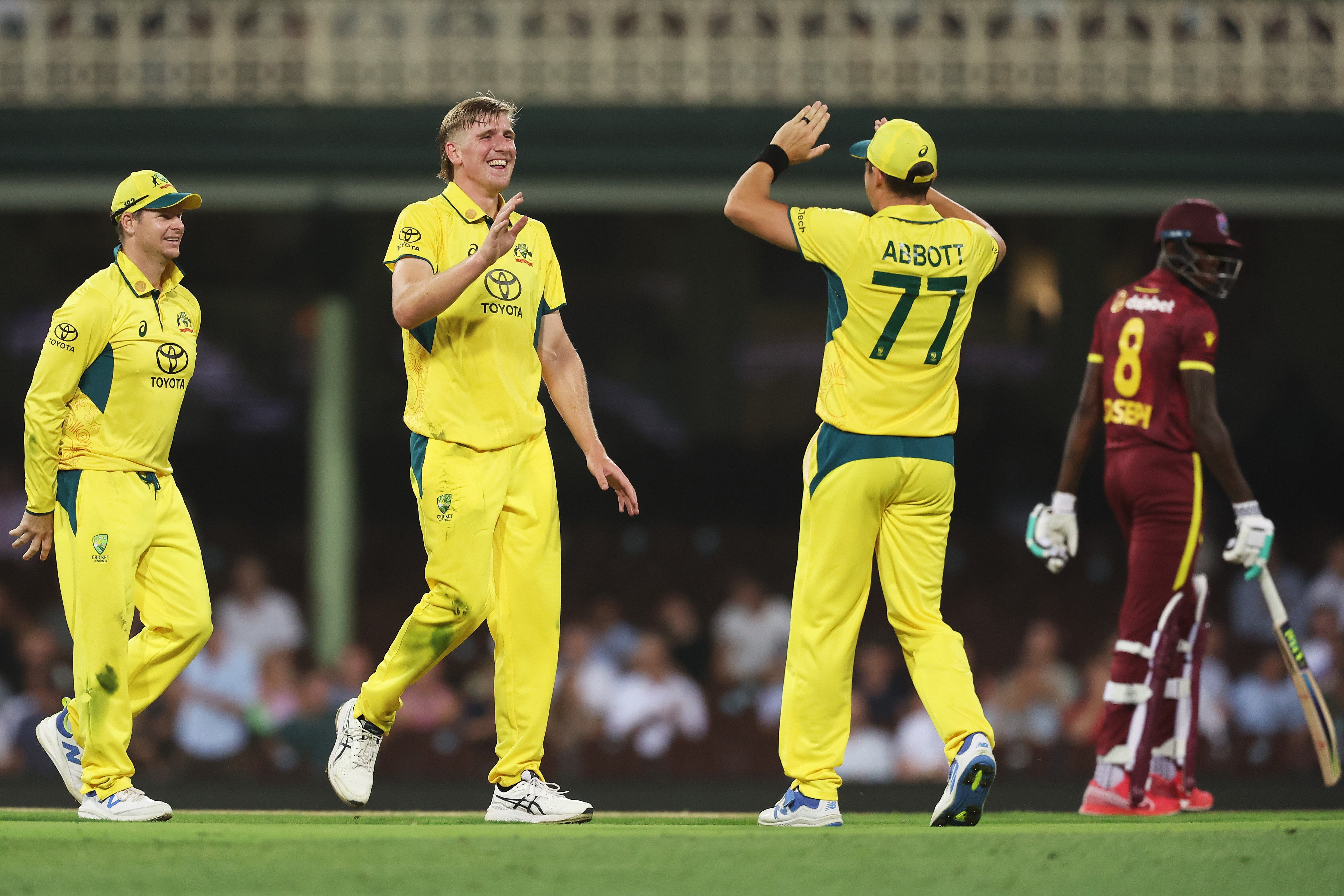 Sean Abbott praises debutants after Australia's ODI series victory ...
