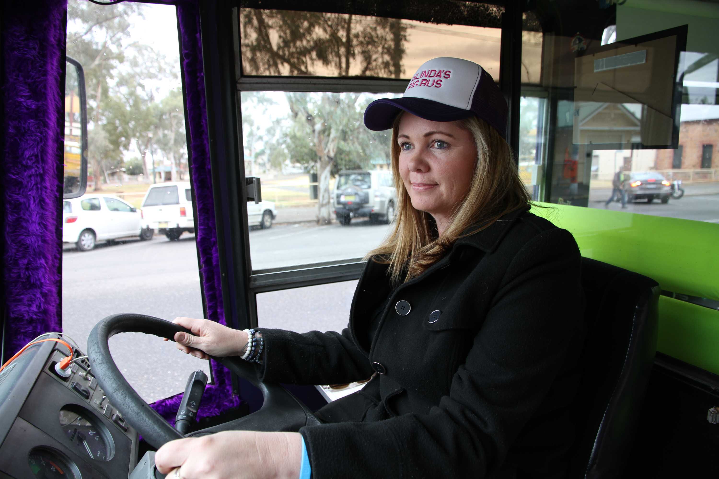 Big purple bus crosses Australia in hope of improving resources for ...