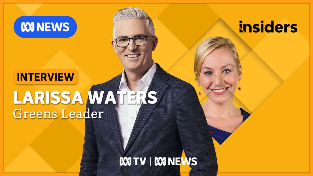 Insiders: Interview with Larissa Waters : ABC iview
