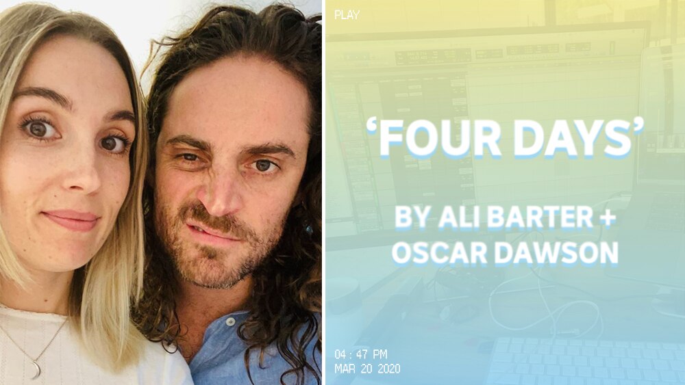 Ali Barter and Holy Holy's Oscar Dawson wrote us a quarantine song ...