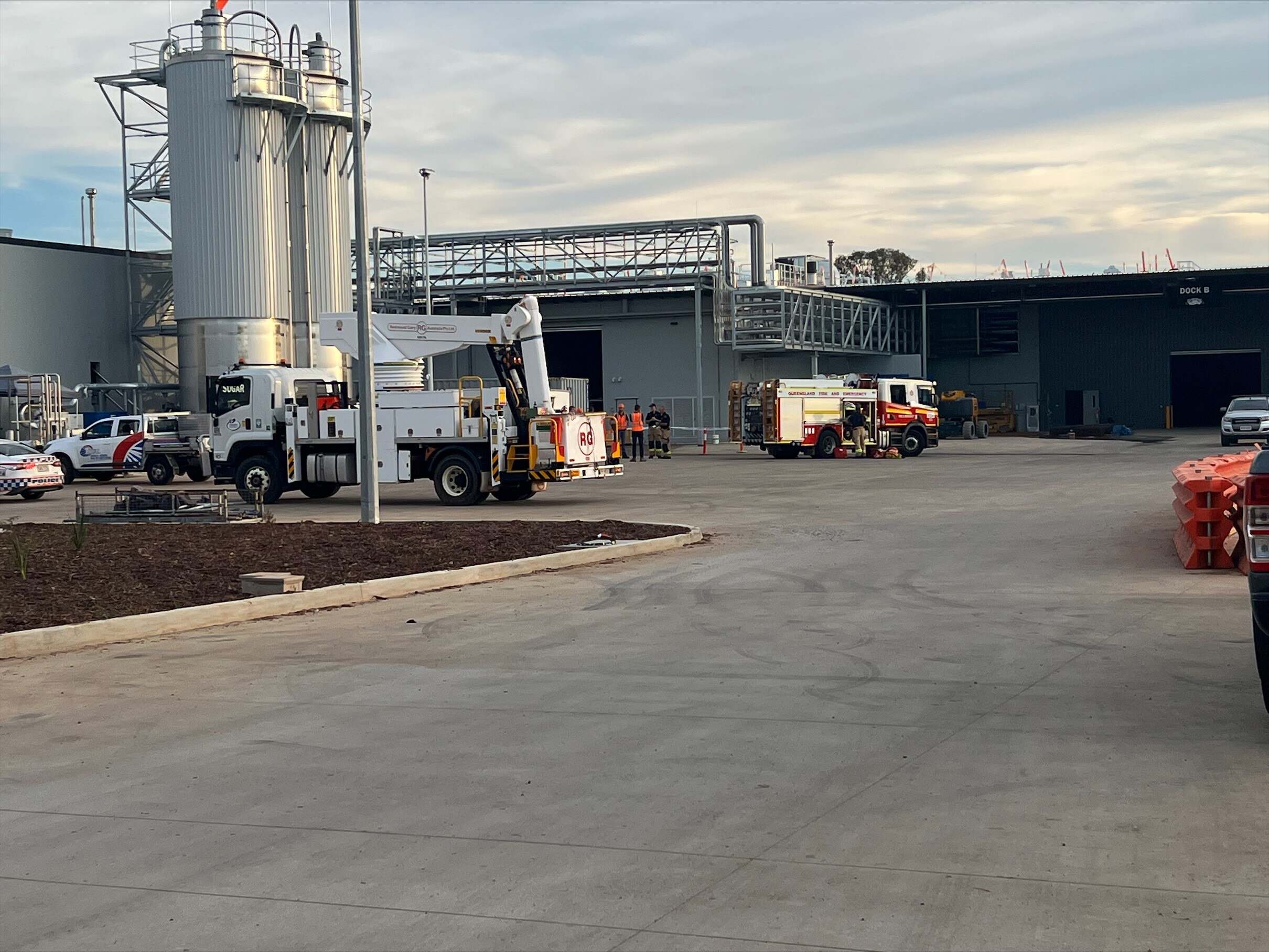 Four men rushed to hospital following workplace explosion at Bundaberg ...