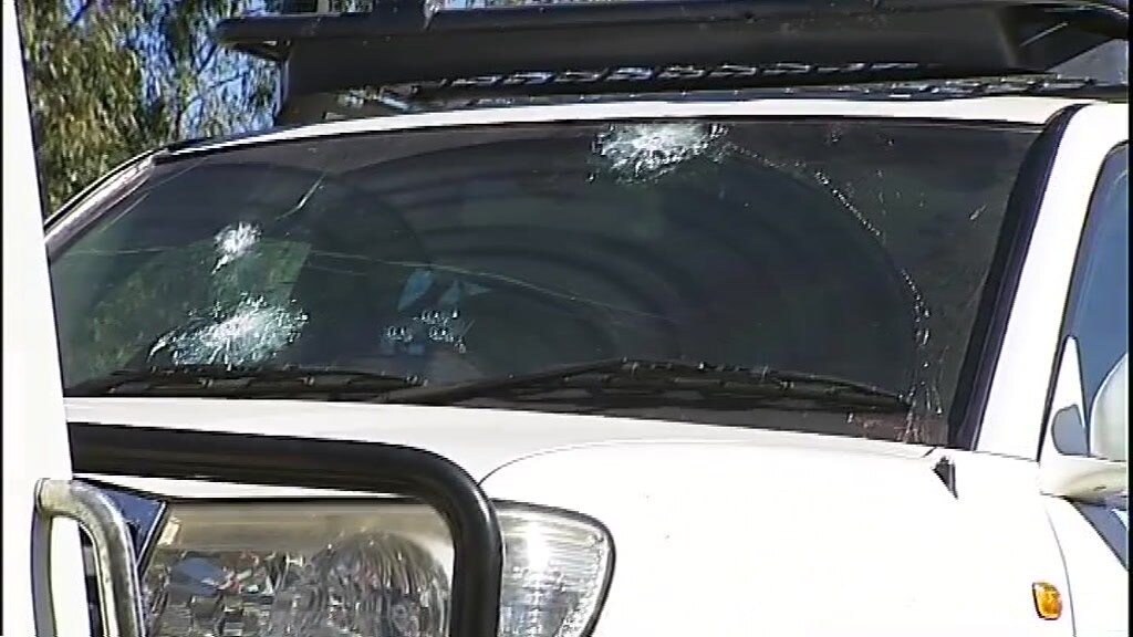 Brett Forte killing: Police remove damaged vehicles from deadly siege ...