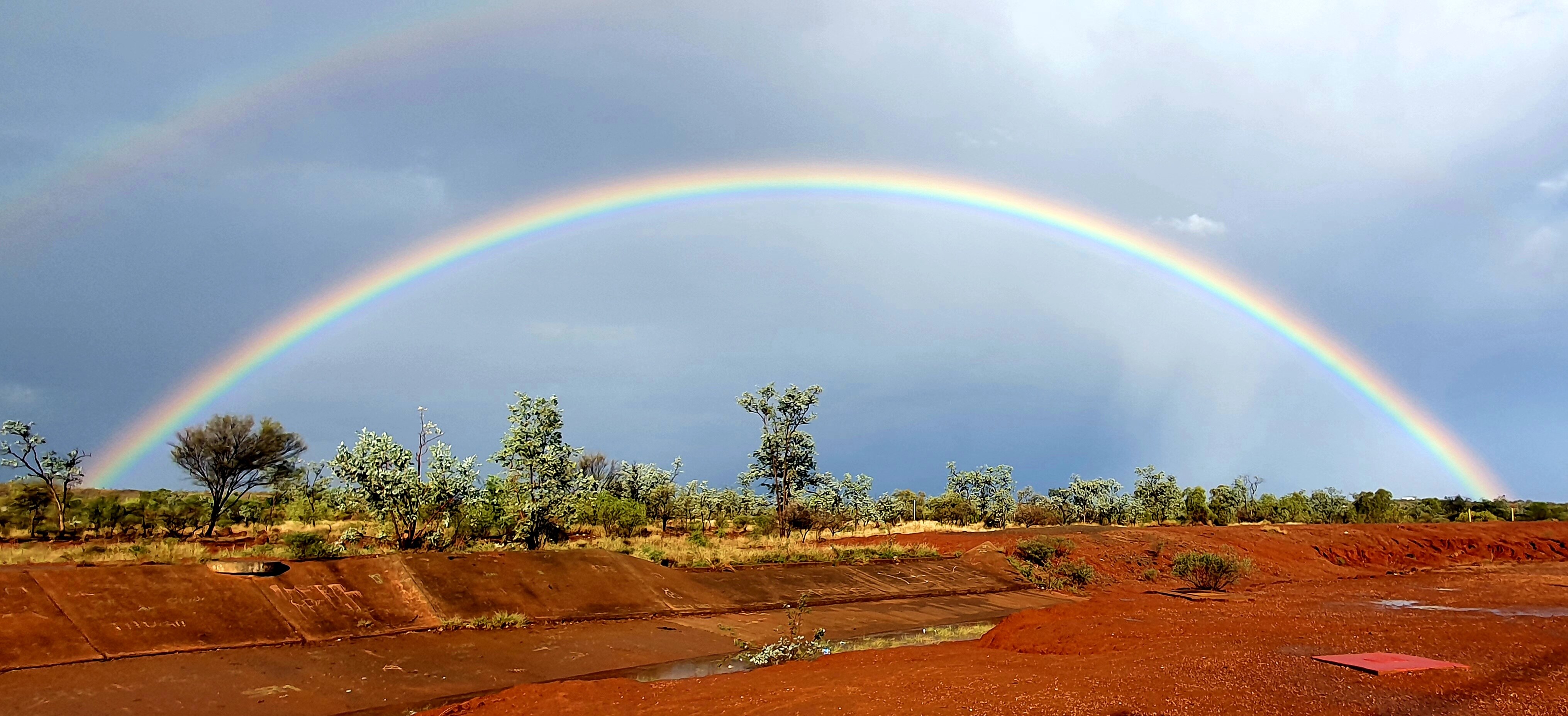 Uluru waterfalls flow, roads blocked as heavy rain hits Central ...