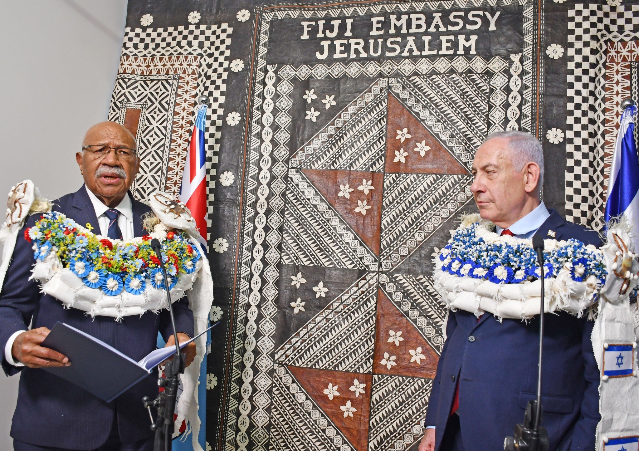 Fiji opens embassy in Jerusalem, becoming second Pacific nation with ...